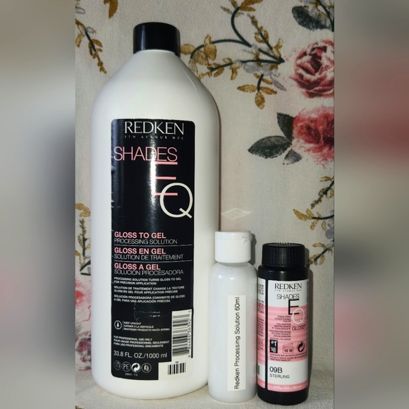 Redken | Hair | Redken Shades Eq Toning Kit Hair Gloss 9b Sterling ...